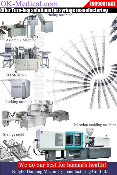 ISO9001 220V 380V Syringe Making Machine Servo Motor Powered