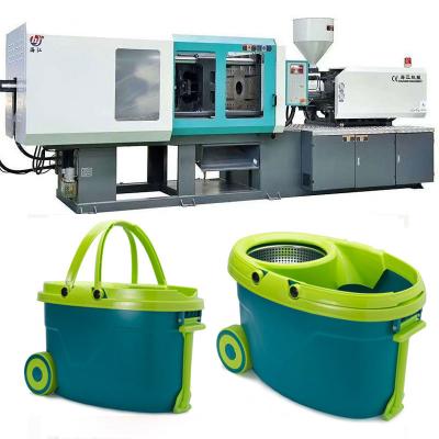 China Tie Bar Locking Plastic Injection Machine Bakelite 20 - 400g/S Injection Rate for sale