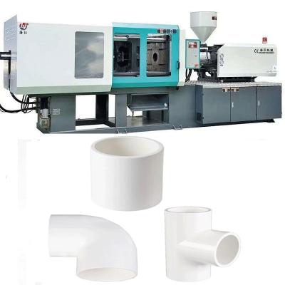 China 4 Heating Zone PVC Pipe Fitting Injection Molding Machine 16Mpa Pump Pressure 350mm Max Opening Stroke for sale