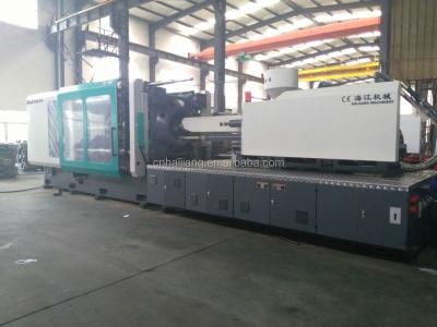 China Thermoplastic Hydraulic Injection Molding Machine Utilizing Hydraulic Mechanical Clamping Way Ensuring Plastic Part Fabrication for sale