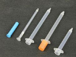 China Hydraulic Mould Ejection System Syringe Making Machine 3.5KW Power 5 Injector Point Ideal for Mass Production Processes for sale