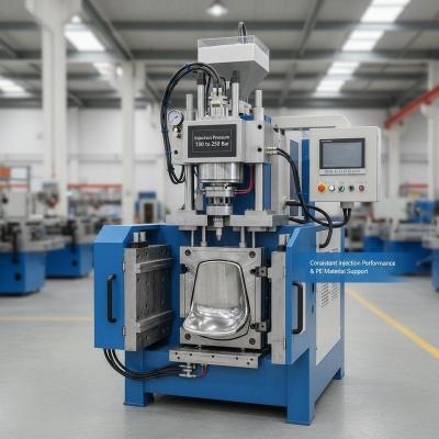 China Injection Pressure 150 to 250 Bar Chair Making Machine Offering Consistent Injection Performance and PE Material Support for sale
