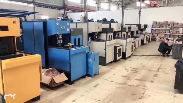 PET Bottle Blow Molding Machine , Plastic Bottle Making Machine 18.5kw Power