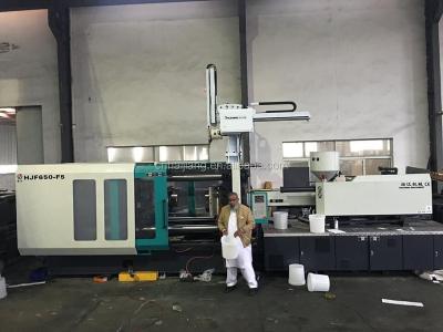 China Energy Saving With Servo System Hydraulic Injection Molding Machine With 45 Mm Ejector Stroke And 19.8W Machine Heater Power Ensuring Operation for sale