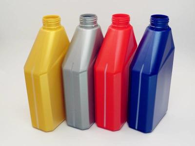 China Heavy Duty Plastic Injection Molding Machine Small Empty PET 1 Litre Bottle With Handle for sale