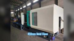 450mm Mold Closing Stroke Injection Machine