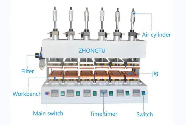 Multi-Station Press Holding Machine for Smart Watch Screen Assembly