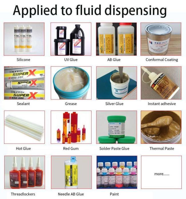 Hot Selling Desktop Automatic Glue Dispenser for Two Component Packaged Glue Dispensing Robot