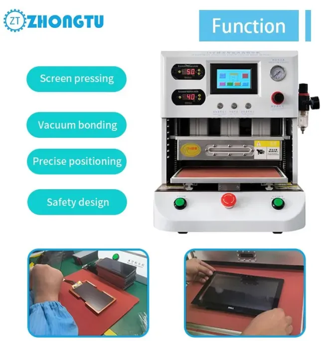 OCA Lamination Machine control panel