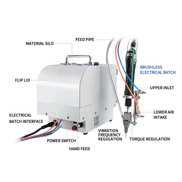 Quality ZT-LSJ441-01T Customized Manual Screw Machine With Auto Feeder for sale