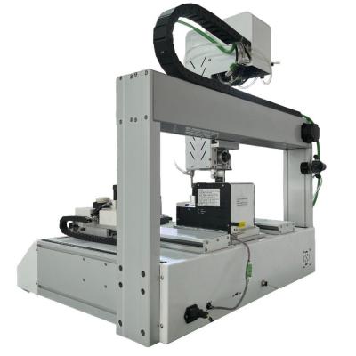 China 5 Ejes Máquina de bloqueo automático de tornillo, máquina de bloqueo de tipo soplado para ensamblaje de precisión en venta