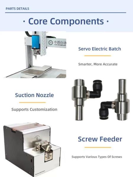 Maximizing Efficiency Automatic Screw Locking Machines for M1.0-M6.0 Screws and Vibratory Bowl Feeders