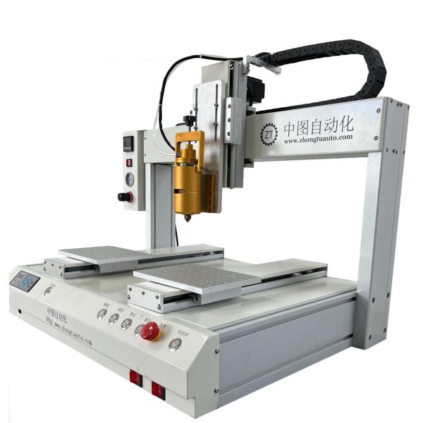 Quality Desktop Installation CNC PCB Hot Melt Glue Automatic Dispensing Machine for 80*78*85cm for sale