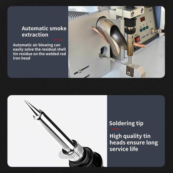 Quality ZT Semi Auto Welding Machine 200W For LED PCB Board And USB Cable Welding for sale