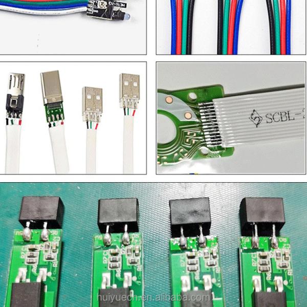 Quality USB Cable Making Semi Auto Soldering Machine Inner Stripping Soldering Connector for sale