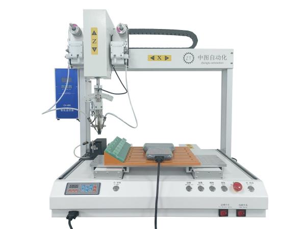 Quality High-Precision Double Station Soldering Machine with Automatic Tin Control System for sale