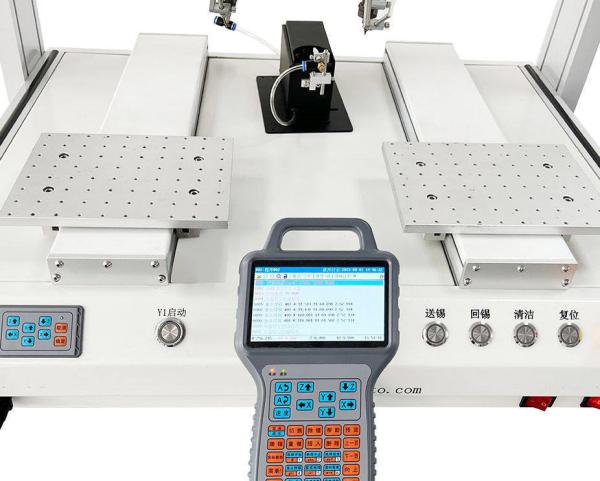 Quality High-Precision Double Station Soldering Machine with Automatic Tin Control for sale