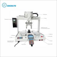 China Double Head Automatic Soldering Robot High Efficiency PCB Soldering Equipment for sale