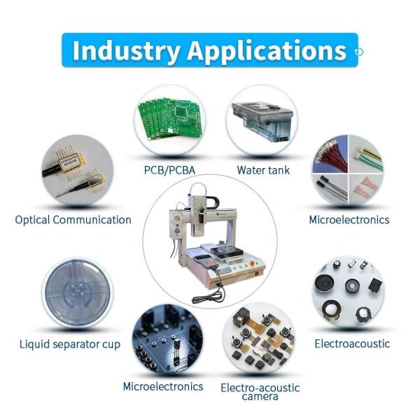 Quality 3 Axis Large Capacity Automatic Dispensing Machine Single Head Single Platform for sale