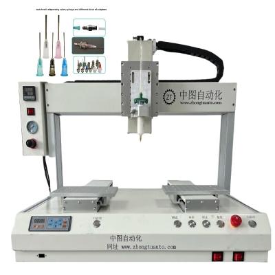 China Desktop Auto Dispensing Machine Automatic Silicone Dispensing Robot for sale