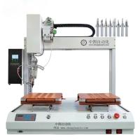 Quality Double Platform Desktop Robot Automatic Soldering Machine 3 Axis For PCB for sale