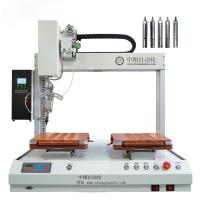 China Single Head Double Platform Soldering Automatic Machine 5 Axis For PCB for sale