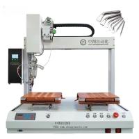 China Electronic Industry Automatic Soldering Machine With Dual Platform for sale