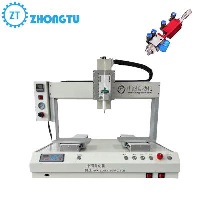 China Automatic Dispensing Machine in Silver Effortless Precision Positioning for sale