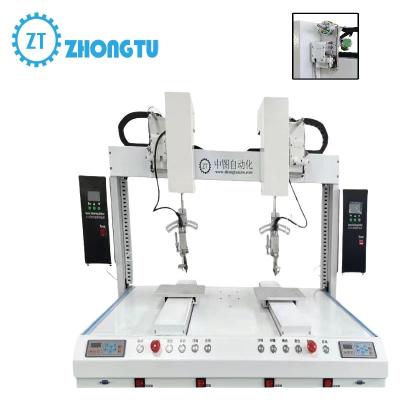 China Automatic Soldering Machine Simultaneously Solder Two Points for Enhances Working Efficiency for sale