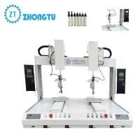 China Precise Adjustment Intelligent Dual-Head Dual-Platform Soldering Machine for sale