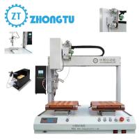 China Single-Head Dual-Platform Automatic Soldering Machine For Electronic Manufacturing for sale
