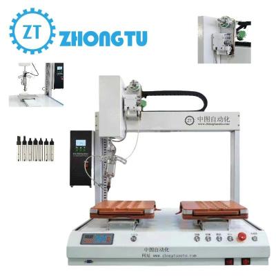 중국 효율적 한 머리와 이중 플랫폼 자동 용접 기계 는 생산 연속성 을 보장 한다 판매용