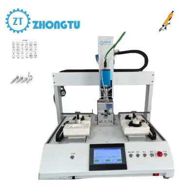 China Gran máquina de bloqueo automático inteligente para teléfonos celulares, máquina robótica de apretado de tornillos en venta