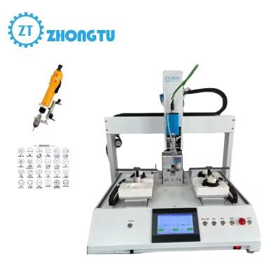 China Customized Design 5 Axis Locking Machine Fully Automatic Screw Driving Robot with 300x300 mm Working Area for sale
