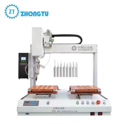 China Vibration Feeder 4-Axis Soldering Machine for Precise Soldering in Industrial Settings for sale