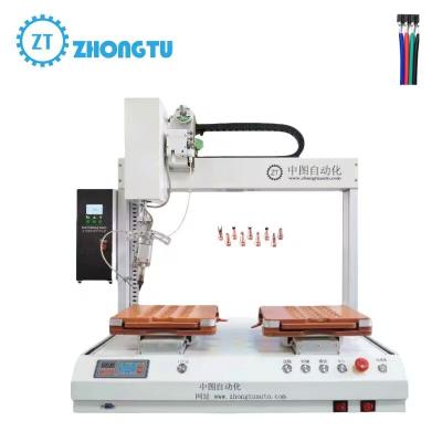 중국 전자 부품 자동 용접 기계 생산 효율성 향상 판매용