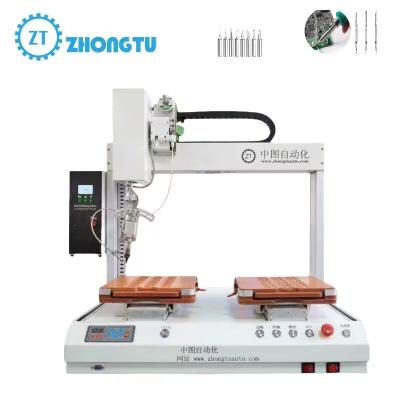China 人気 自動 溶接 機械 電子 部品 を PCB に 精密 に 溶接 する for sale