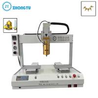 China Desktop 3-Axis Automatic Fluid Dispensing Machine with Hot Melt Adhesive for sale