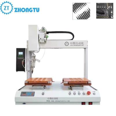 China Factory hot sale 4 Axis Automatic Soldering Machine Usb Circuit Board Pcb Spot Welding Feeding Tin Robot Led Lamp Bead Rotary Soldering Machine for sale
