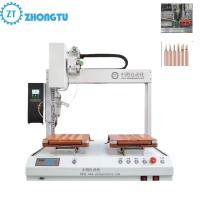 China Fully Automatic Soldering Machine with Double Tips for PCB Assembly for sale