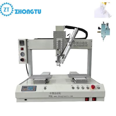 China Fully Automatic Glue Dispensing Machine with 3D Dispensing Paths 100 Programs Capacity and 4000 Points per Program for sale