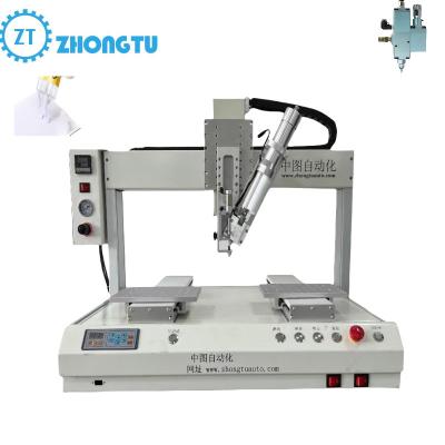 China Fully Automatic Glue Dispensing Machine with 3D Dispensing Paths 100 Programs Capacity and 4000 Points per Program for sale