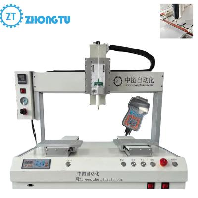 중국 뜨거운 자동 액체 접착기 CNC 접착기 접착기 주사기 바늘 로봇 접착기 판매용