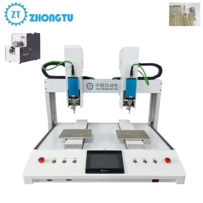 China Dual-Station Automatic Screw Machine: Significantly Reduces Working Hours And Optimizes Production Line Processes for sale