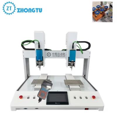 China Flexible Dual-Station Automatic Screw Machine Helps Enhance Efficient Assembly In Electronic Manufacturing for sale