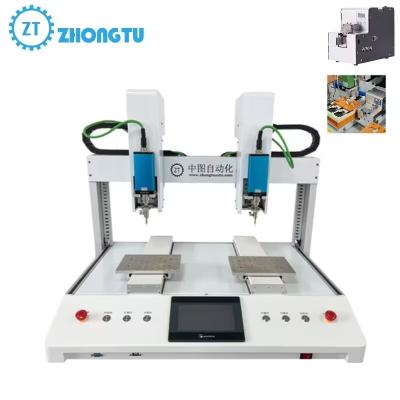 China Dual-Station Automatic Screw Machine Doubles Efficiency Unlocks New Speed For Large-Scale Assembly for sale