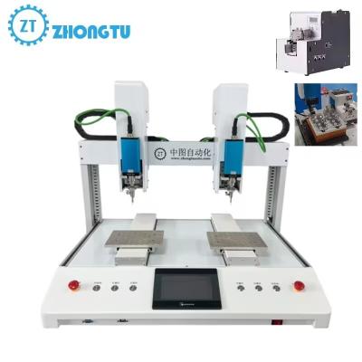 China Dual-Station Automatic Screw Machine Doubles Efficiency Unlocks New Speed For Large-Scale Assembly for sale