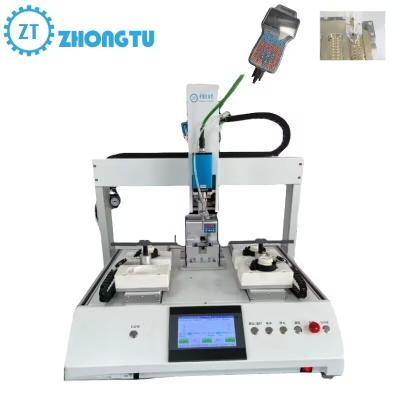 Cina Macchina di bloccaggio automatico a vite a 3 assi personalizzata con robot di fissaggio a vite da scrivania in vendita
