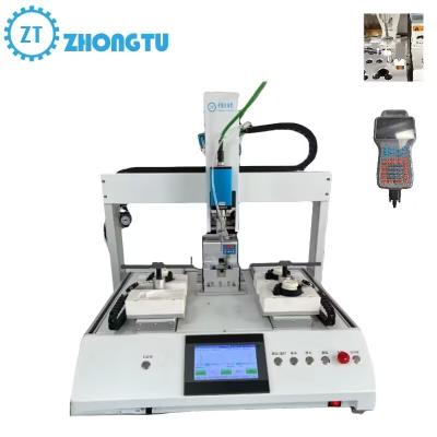 China Adsorption 3 Axes Circuit Boards Pcb Automatic Lock Screw Fastening Robot Machine With 1.2-1.8s Latching Efficiency for sale