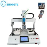 China 4 Axis Single Head Dual Platform Automatic Screw Locking Machine 300x300 mm Working Area for sale